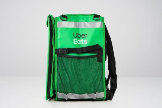 Uber Eats Mochila Cúbica Extensível